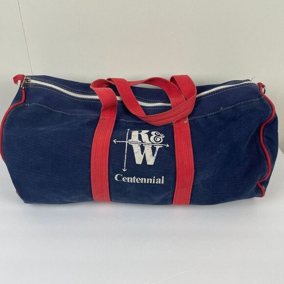 Vintage | Bags | Hallmark Sailmakers Vintage Canvas Duffle Bag Navy ...